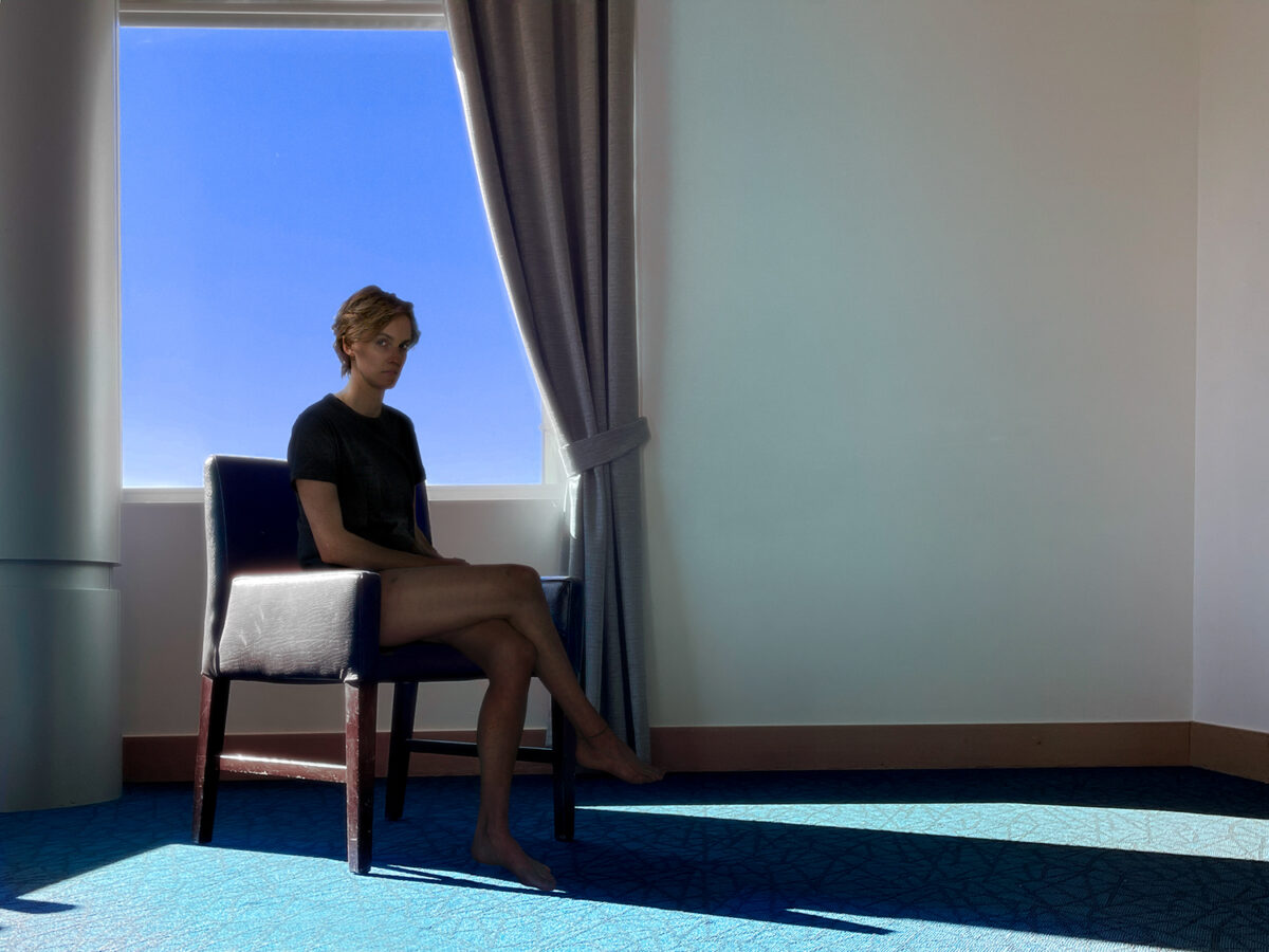 “Blue Light #2” by Fran Forman | FRAMES