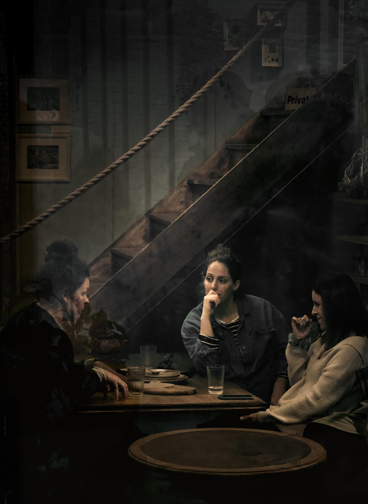 “Friends Catching Up in a Cafe” by Caroline Preece | FRAMES